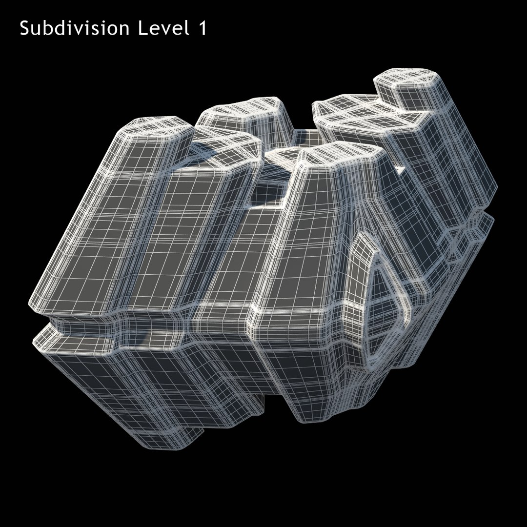 Sci Fi Structure 3d Model