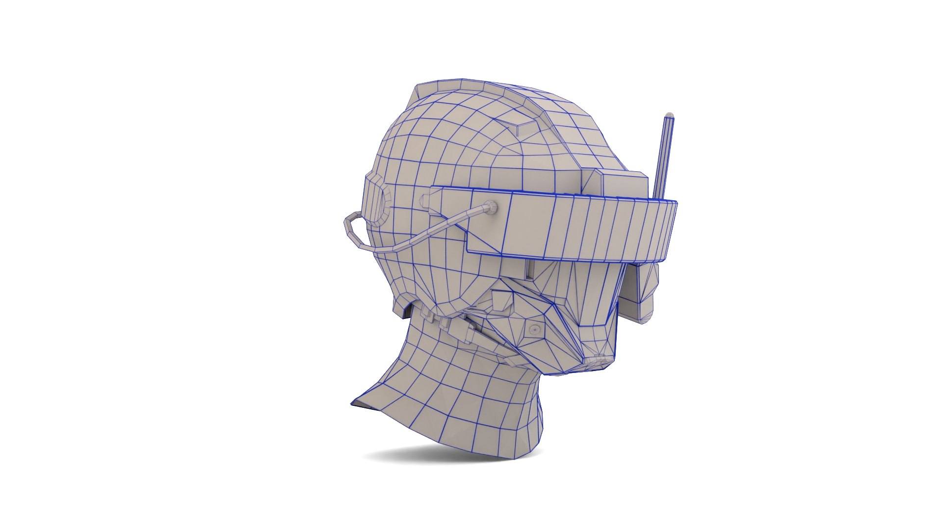 3D Military Digital Helmet 3D Model - TurboSquid 2218007