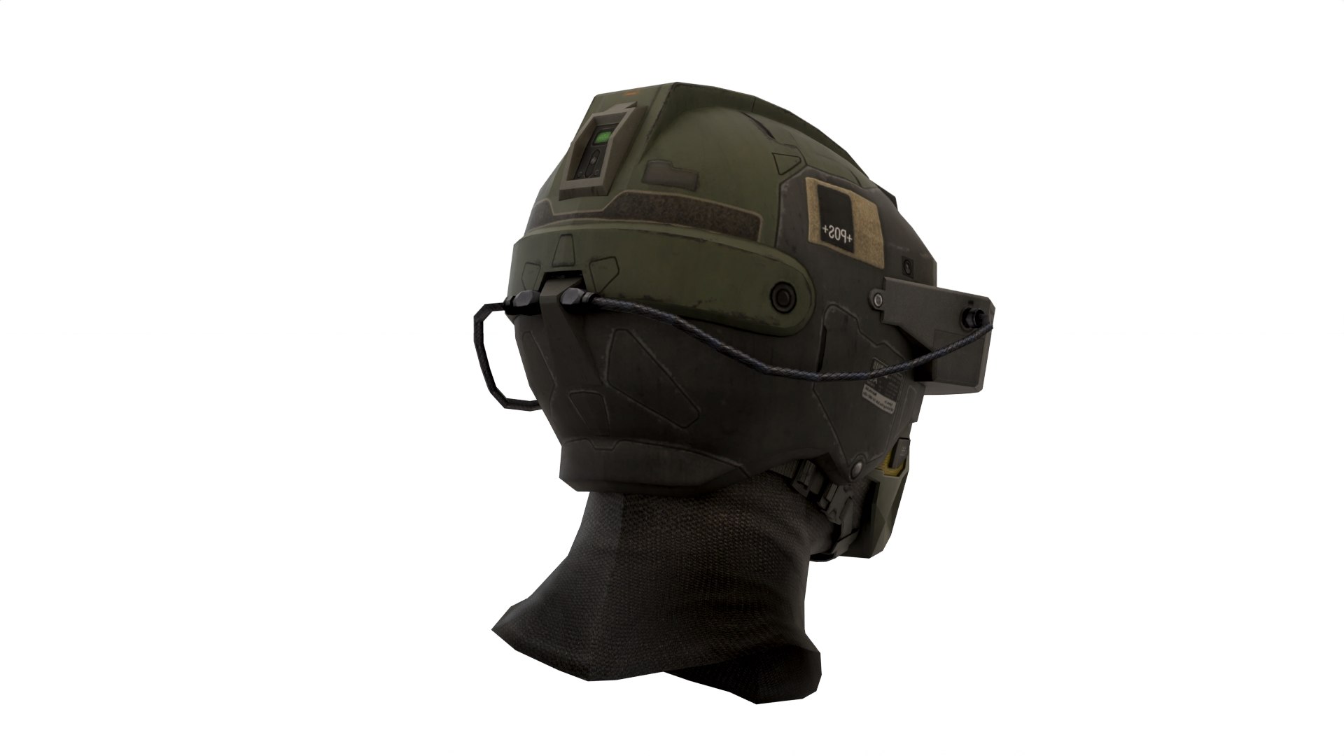 3D Military Digital Helmet 3D Model - TurboSquid 2218007