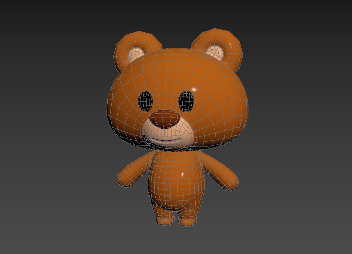 3D Bear Character - TurboSquid 1640217