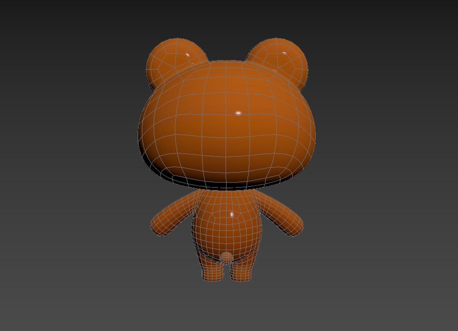 3D bear character - TurboSquid 1640217