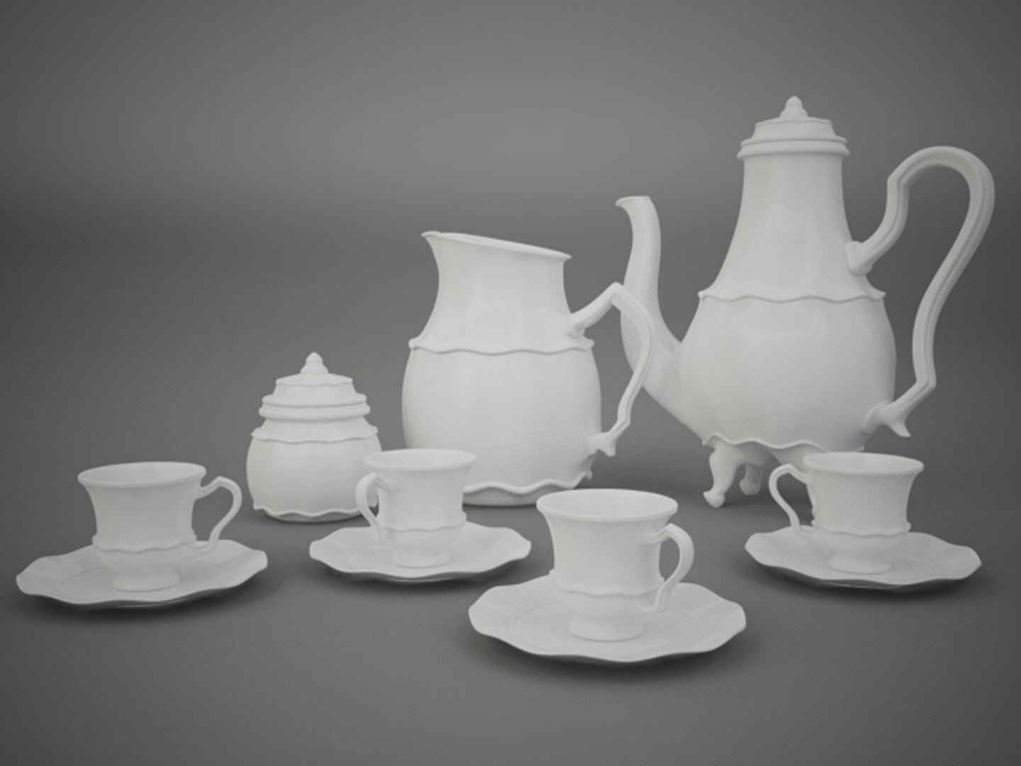 3d China Tea Model