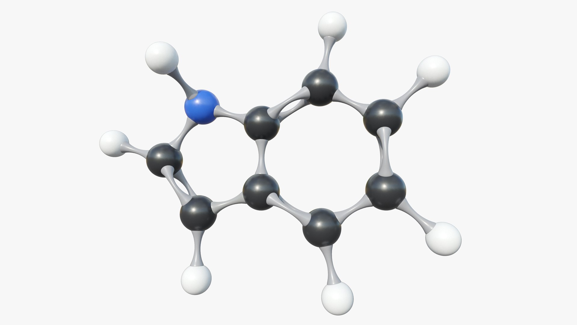 Indole Molecule With PBR 4K 8K 3D - TurboSquid 1944197