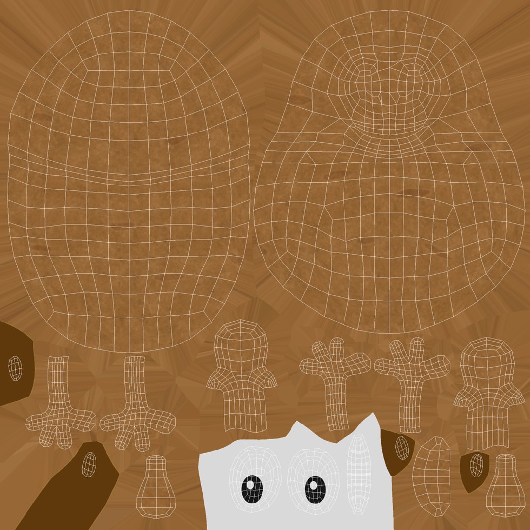 3D Potato Cartoon Toon - TurboSquid 1571476