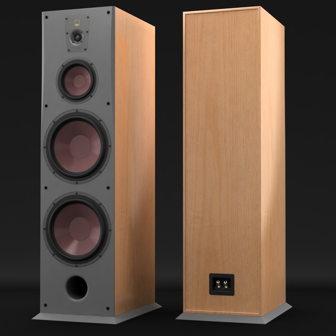 Dali Concept Series Subwoofer 3d Max