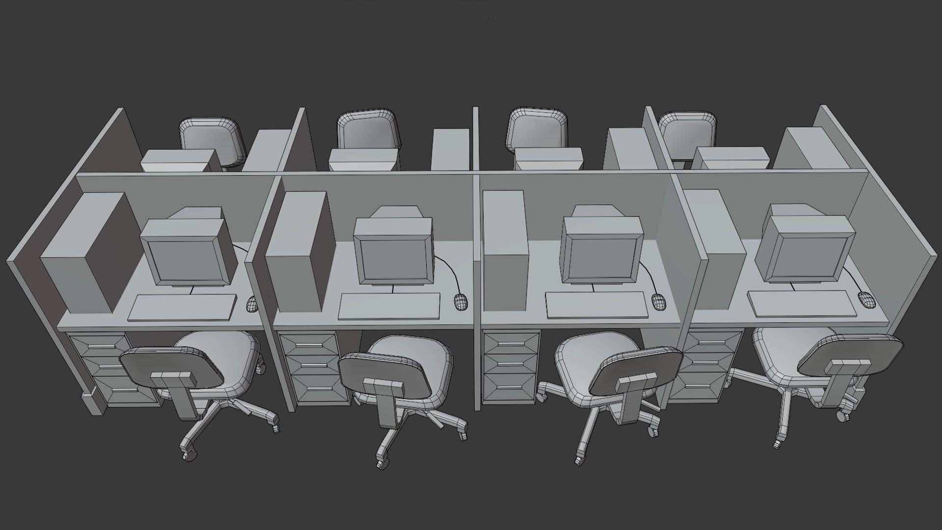3D Model Office Computer - TurboSquid 1349730