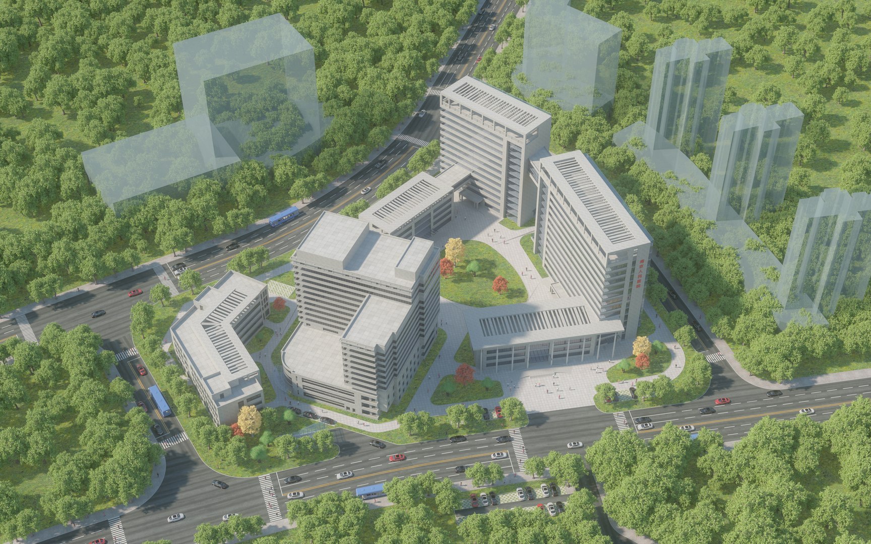 modelo 3d Modelado y renderizado de vistas aéreas - TurboSquid 1746080