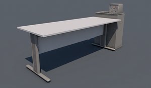 Laboratory Table 3D Models for Download | TurboSquid