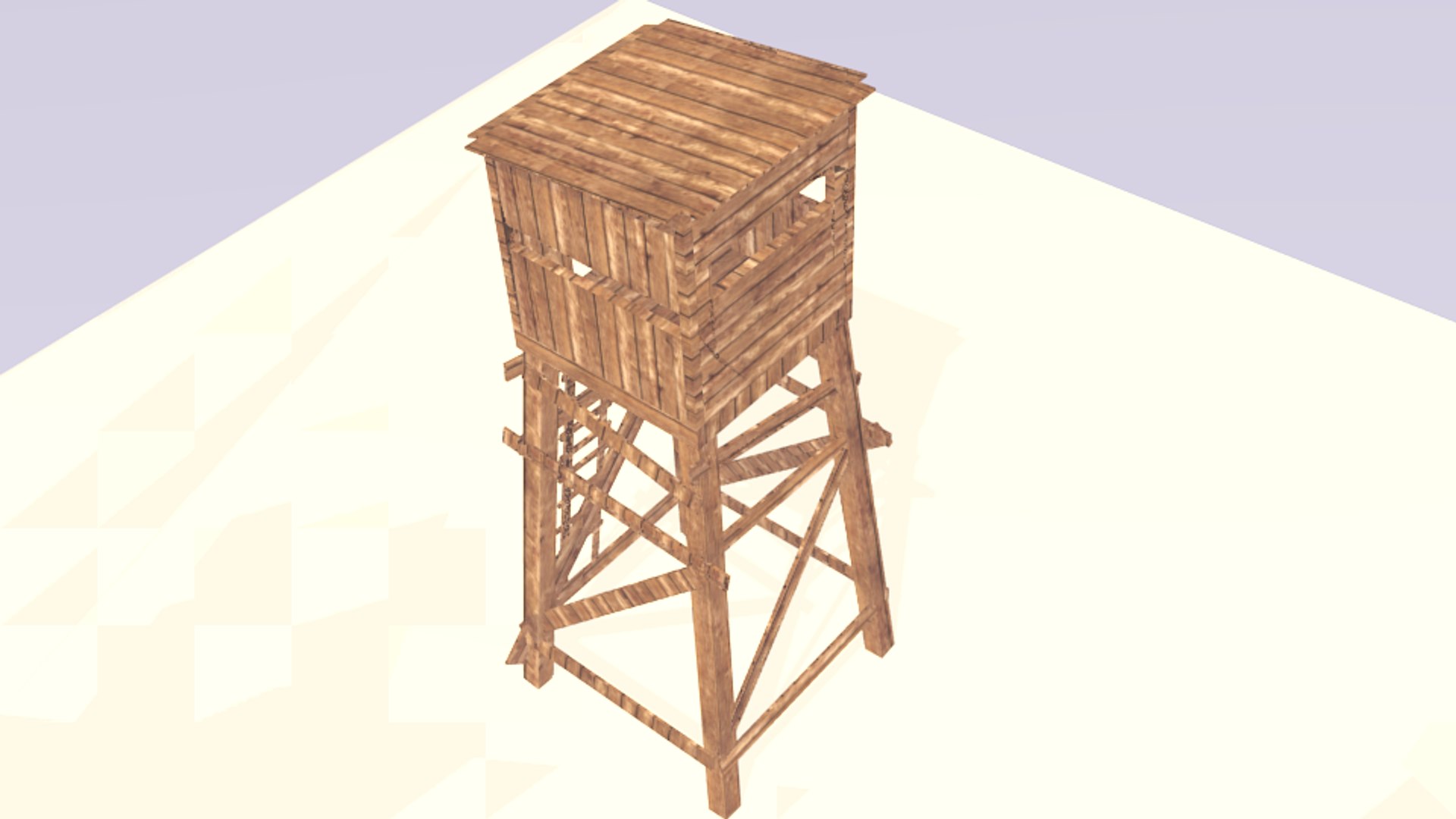 3d Observation Tower