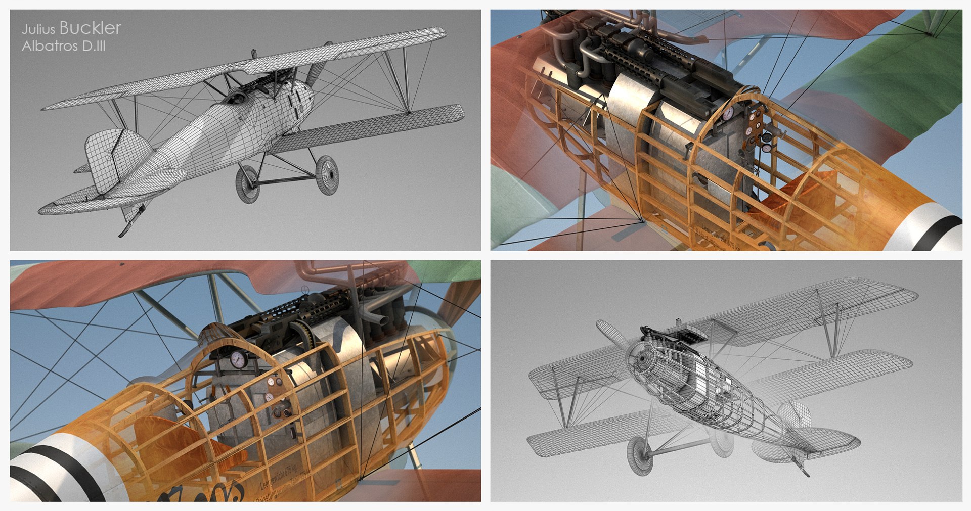 3D Model Ww1 Aces Germany - TurboSquid 1424838