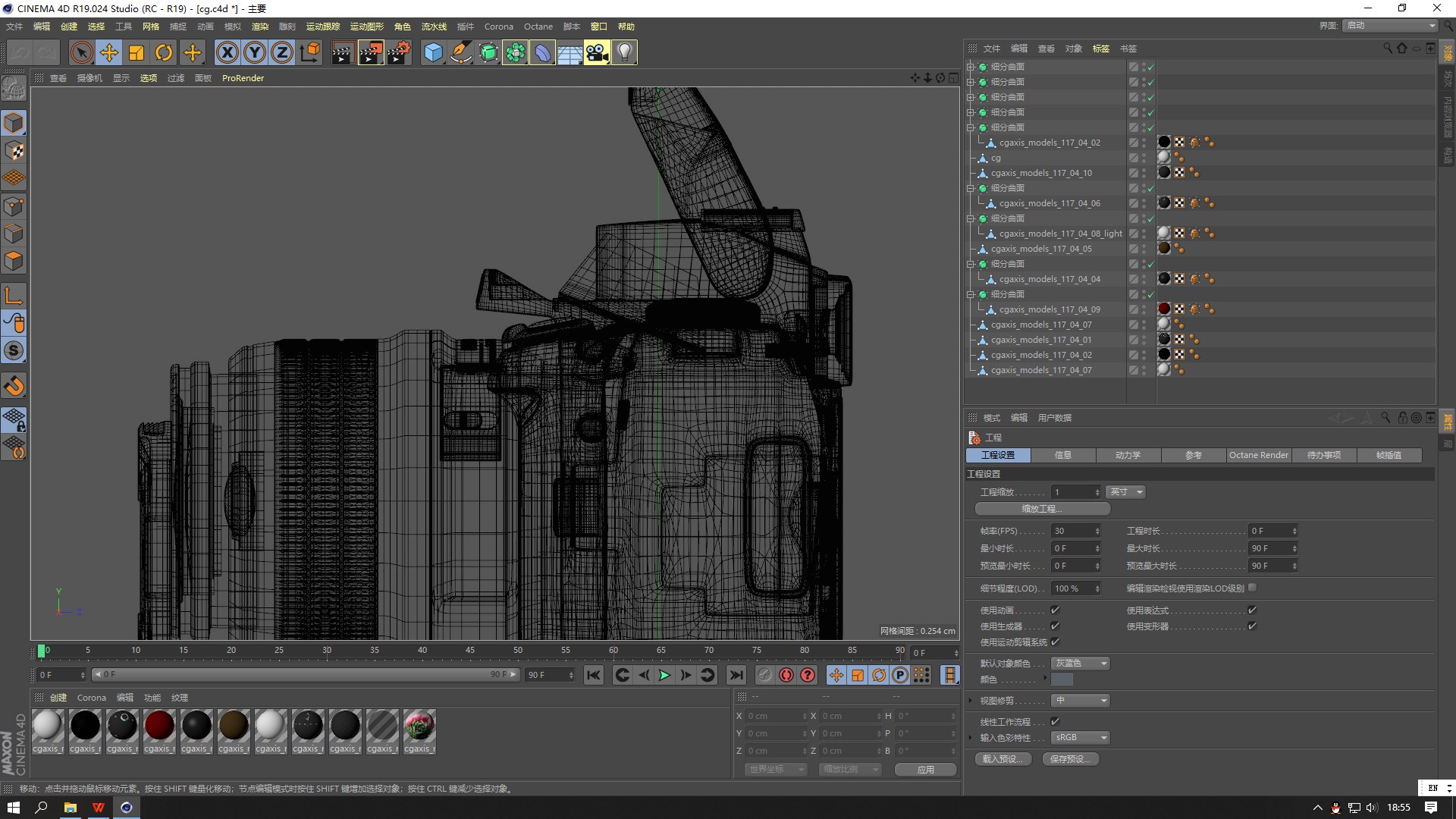 3D DSLR camera model - TurboSquid 1794334