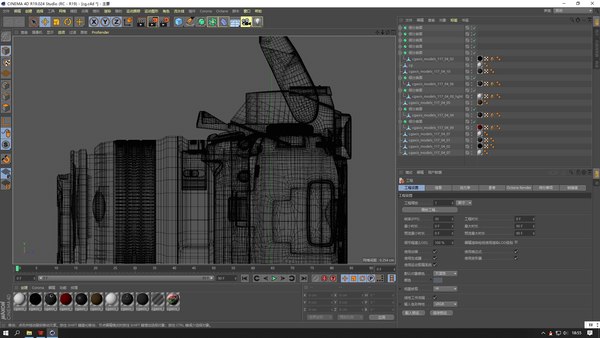 3D DSLR camera model - TurboSquid 1794334