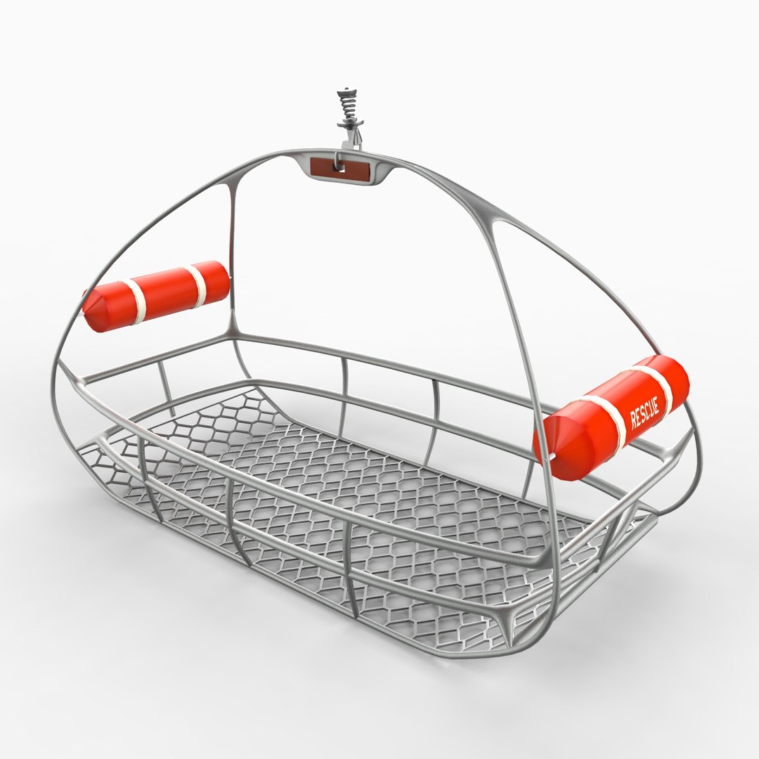 3d Model Rescue Basket