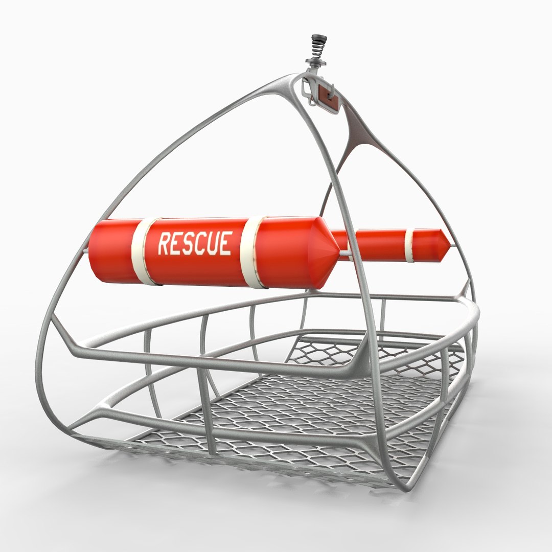 3d Model Rescue Basket