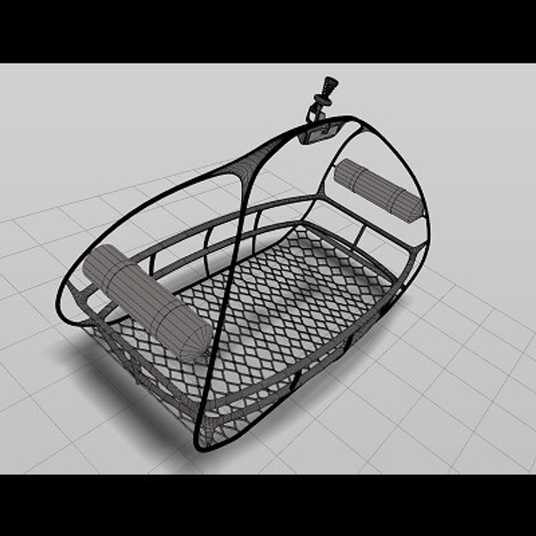 3d Model Rescue Basket