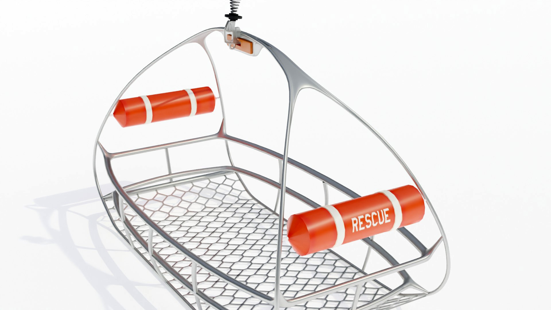 3d Model Rescue Basket