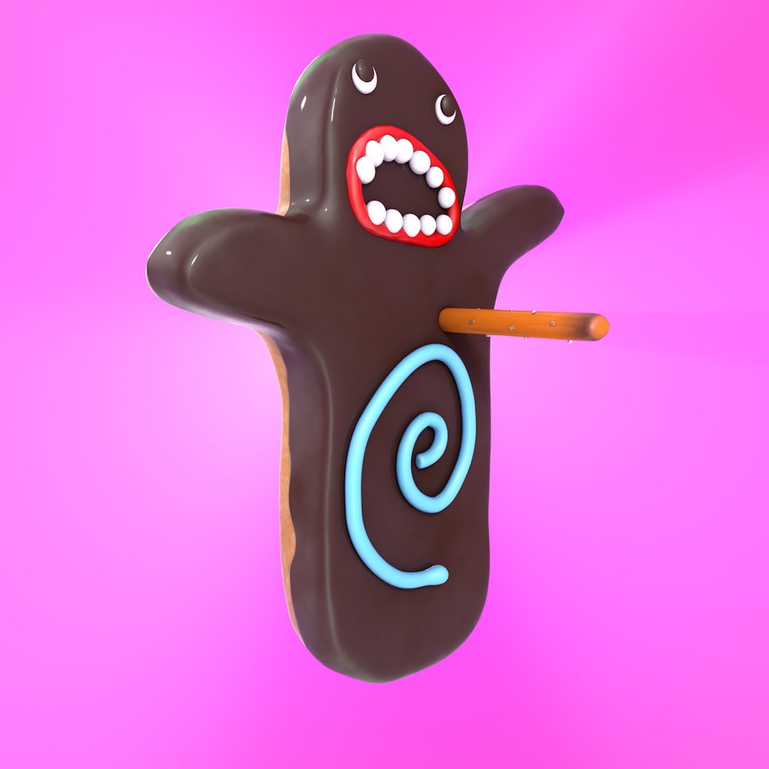 3D Model Voodoo Doughnut - TurboSquid 1431928