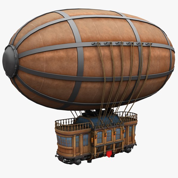 modelo 3d dirigible - TurboSquid 1904661