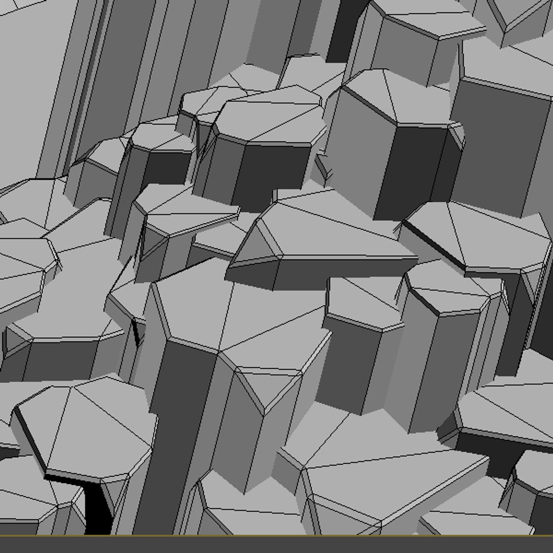 3d Natural Crystal