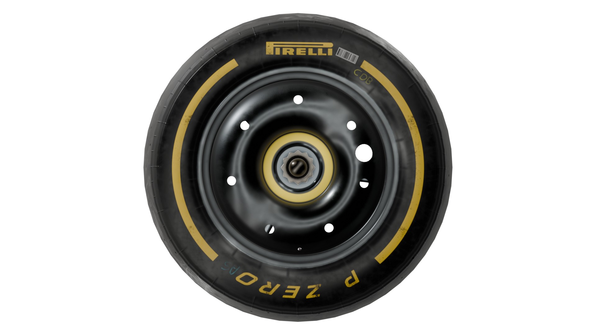 3D Formula1 Pirelli P-Zero 2026 Season - Medium Compounds1 - TurboSquid ...