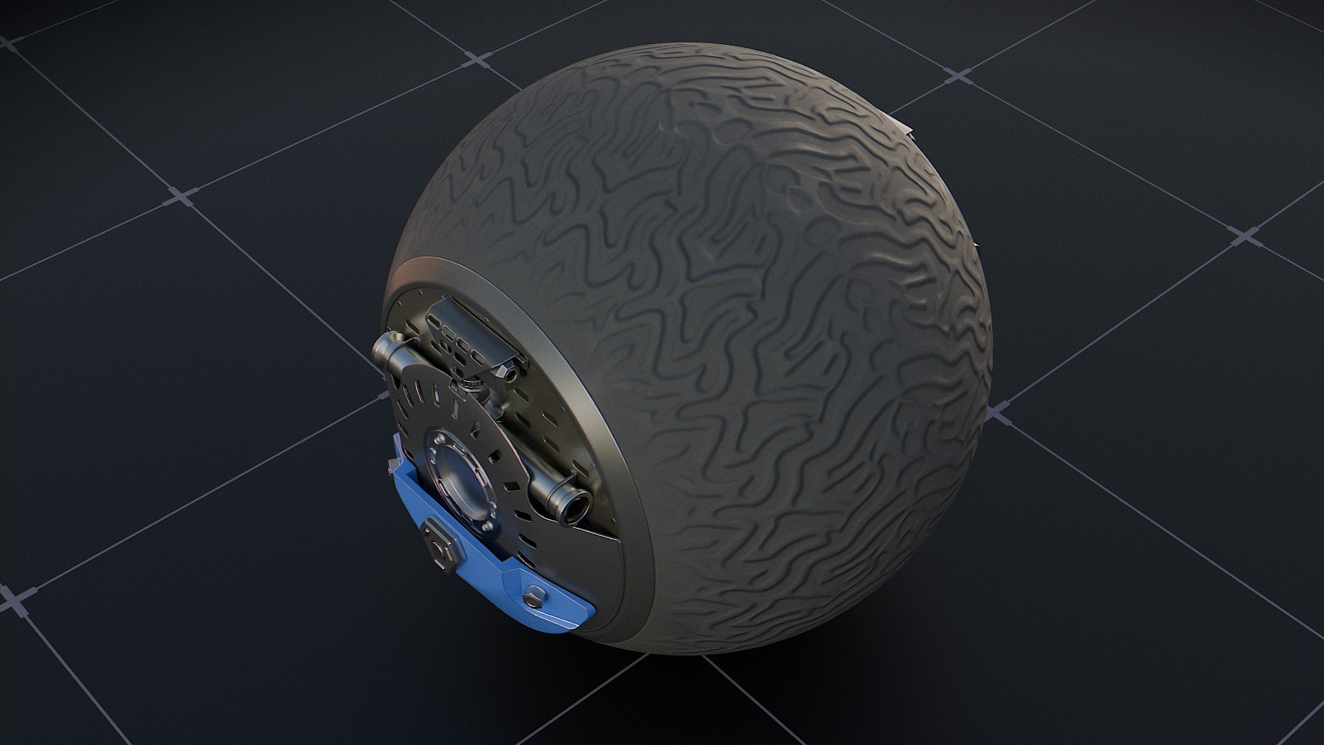 3D Model RT-G Spherical Robot - TurboSquid 2322740