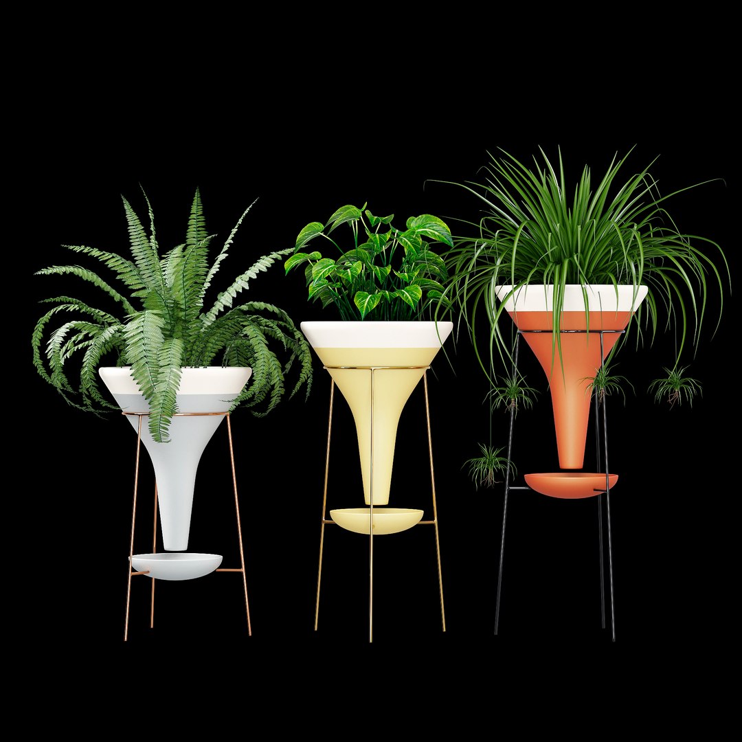 Colorblock Pot Holistic 3D - TurboSquid 1698064