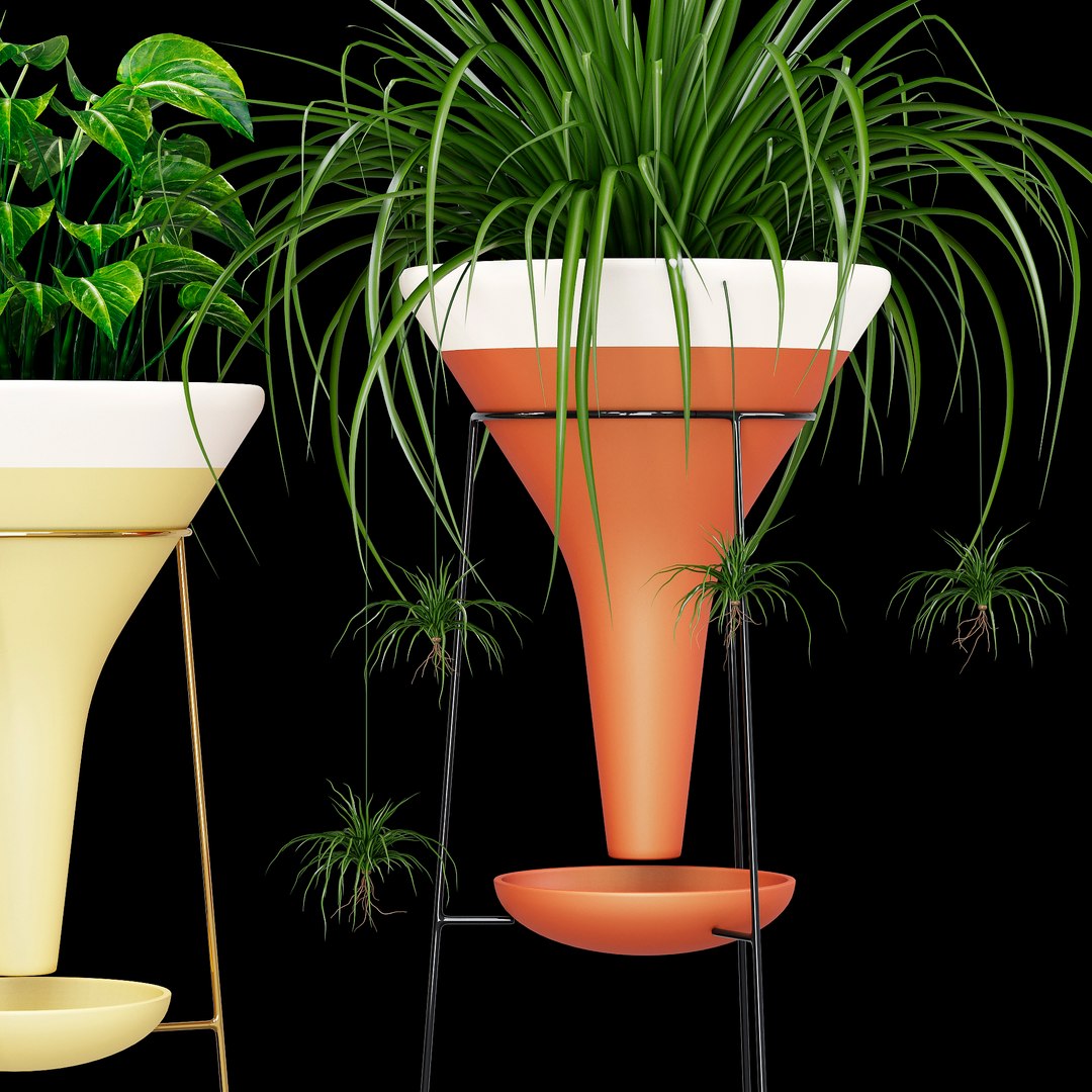 Colorblock Pot Holistic 3D - TurboSquid 1698064