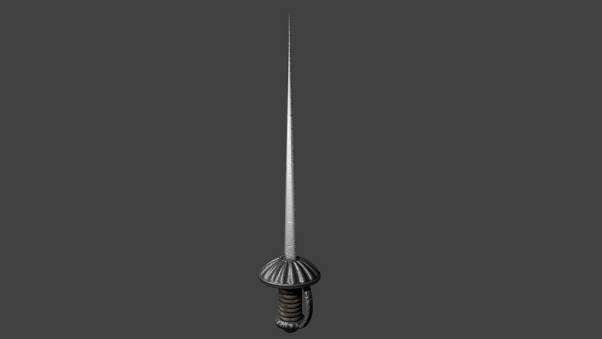 Rapier Weapon Sword 3D Model - TurboSquid 1426596