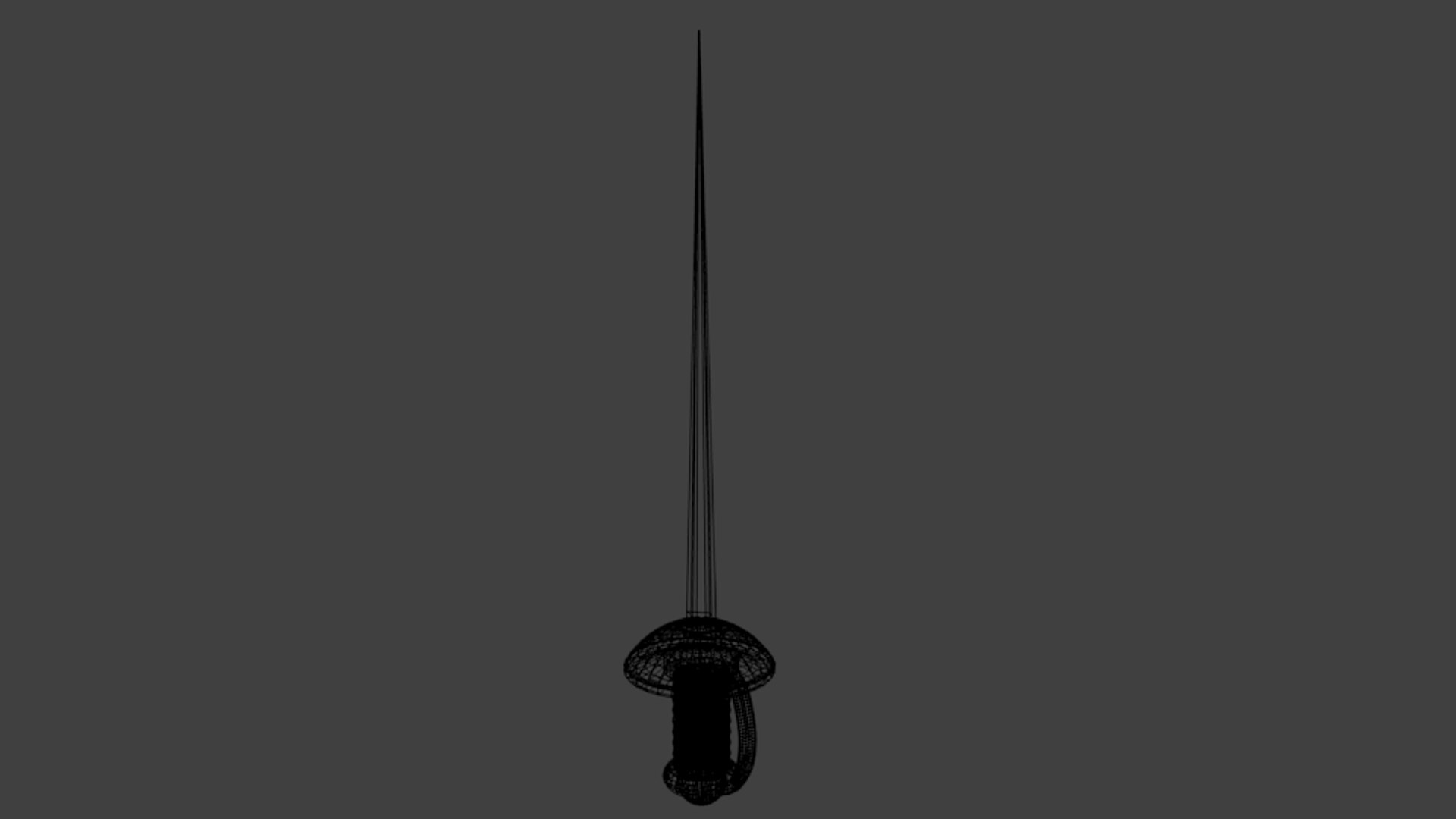 Rapier Weapon Sword 3D Model - TurboSquid 1426596