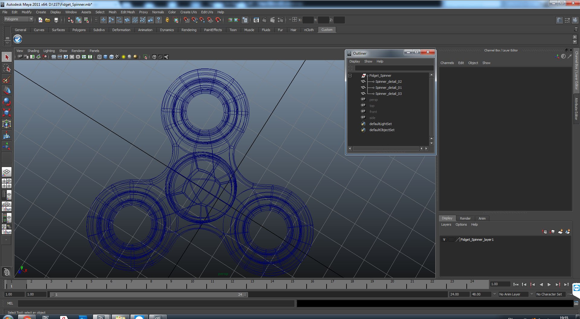 Fidget Spinner Model - TurboSquid 1203611
