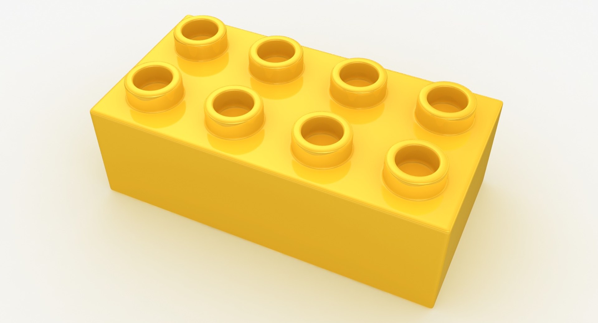 3d Realistic Lego Brick 2