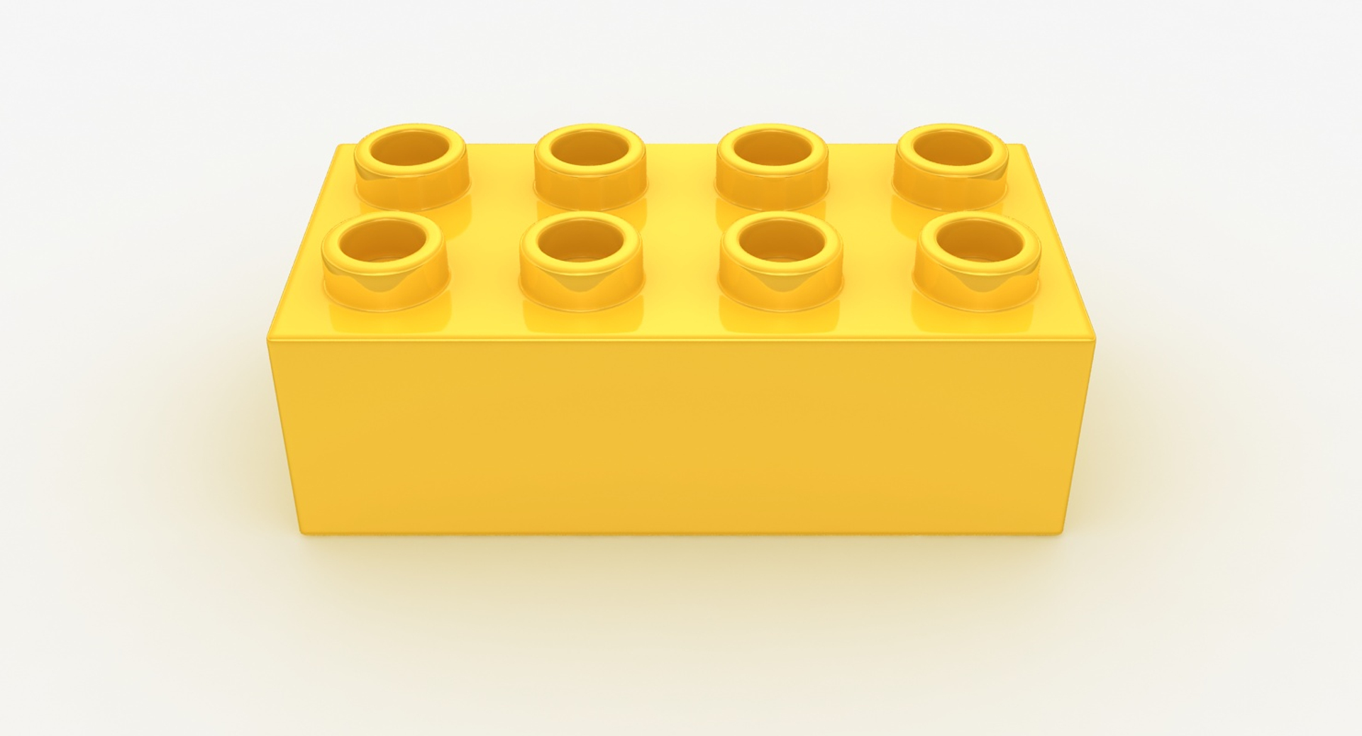 3d Realistic Lego Brick 2
