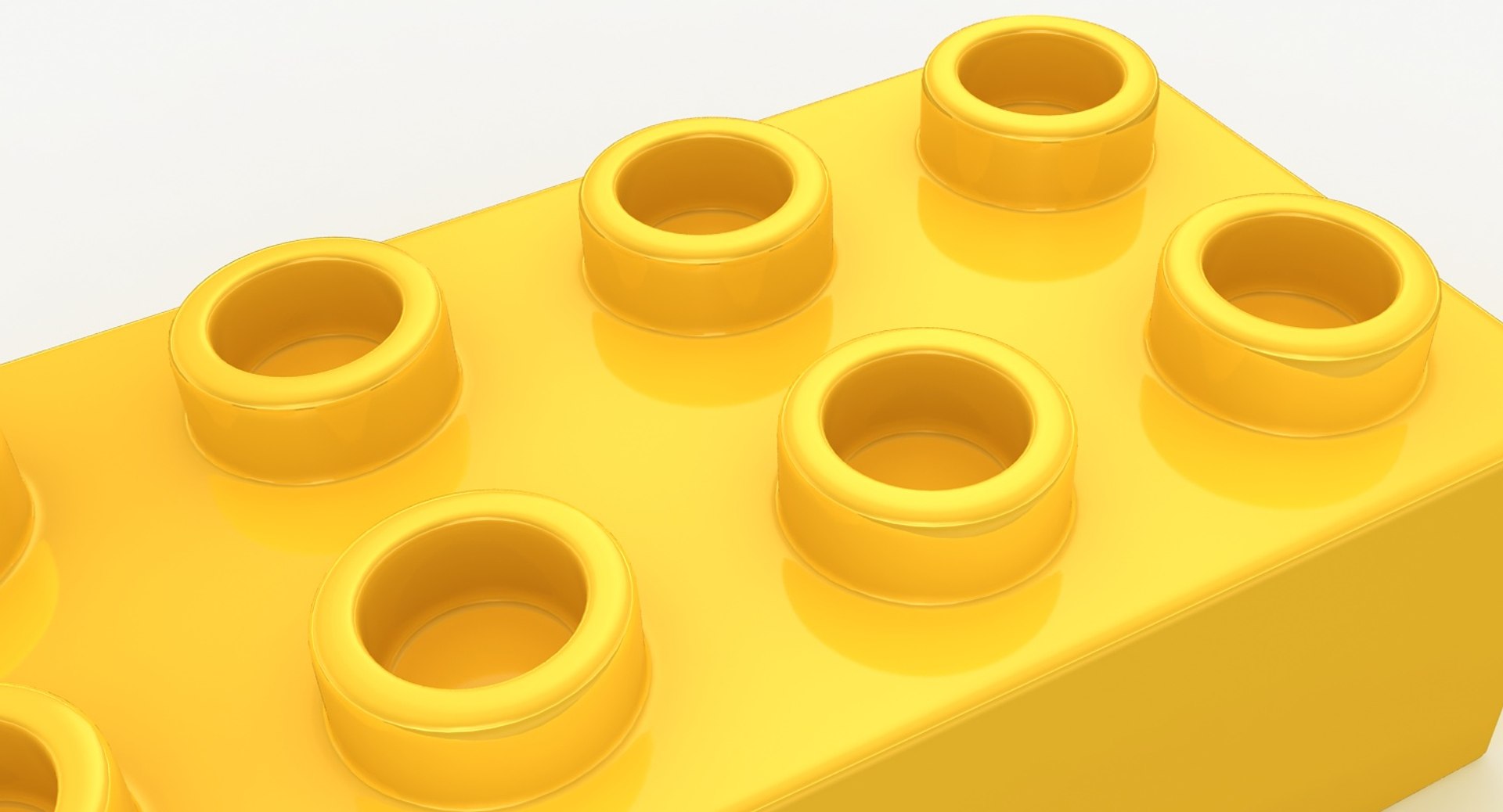 3d Realistic Lego Brick 2