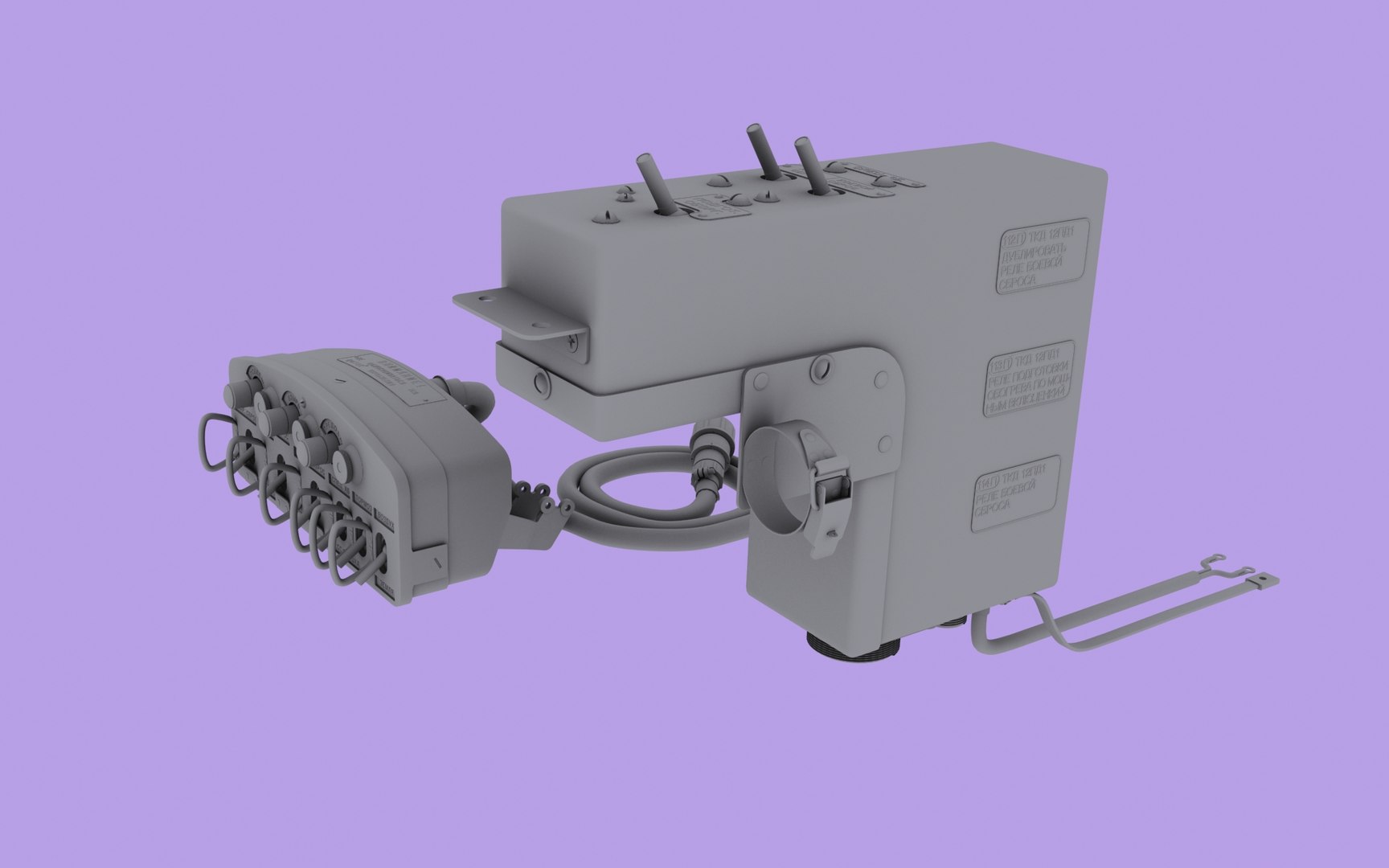 3D Nuclear Bomb Control Console - TurboSquid 1226918