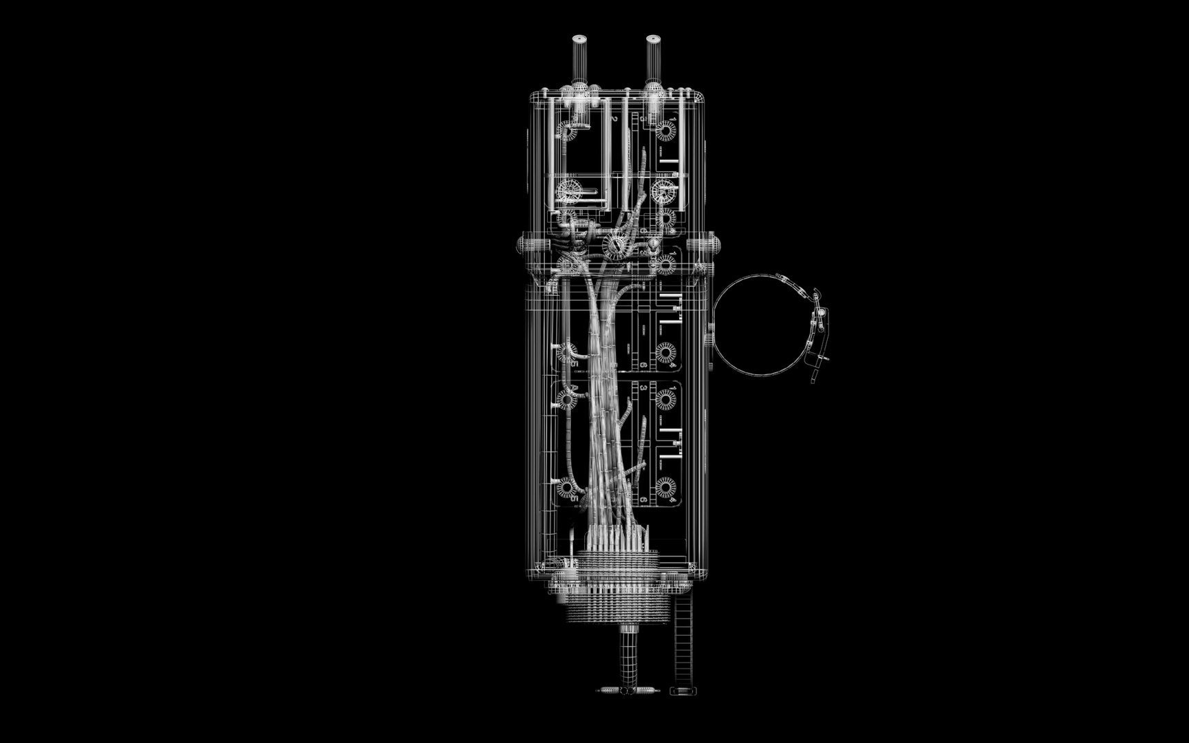 3D Nuclear Bomb Control Console - TurboSquid 1226918