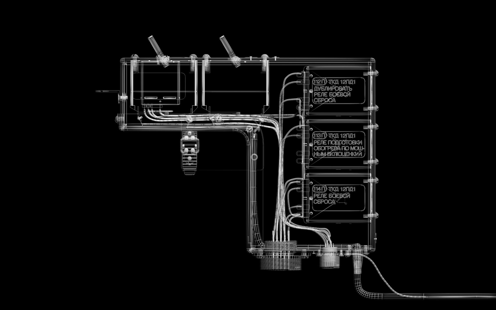 3D Nuclear Bomb Control Console - TurboSquid 1226918