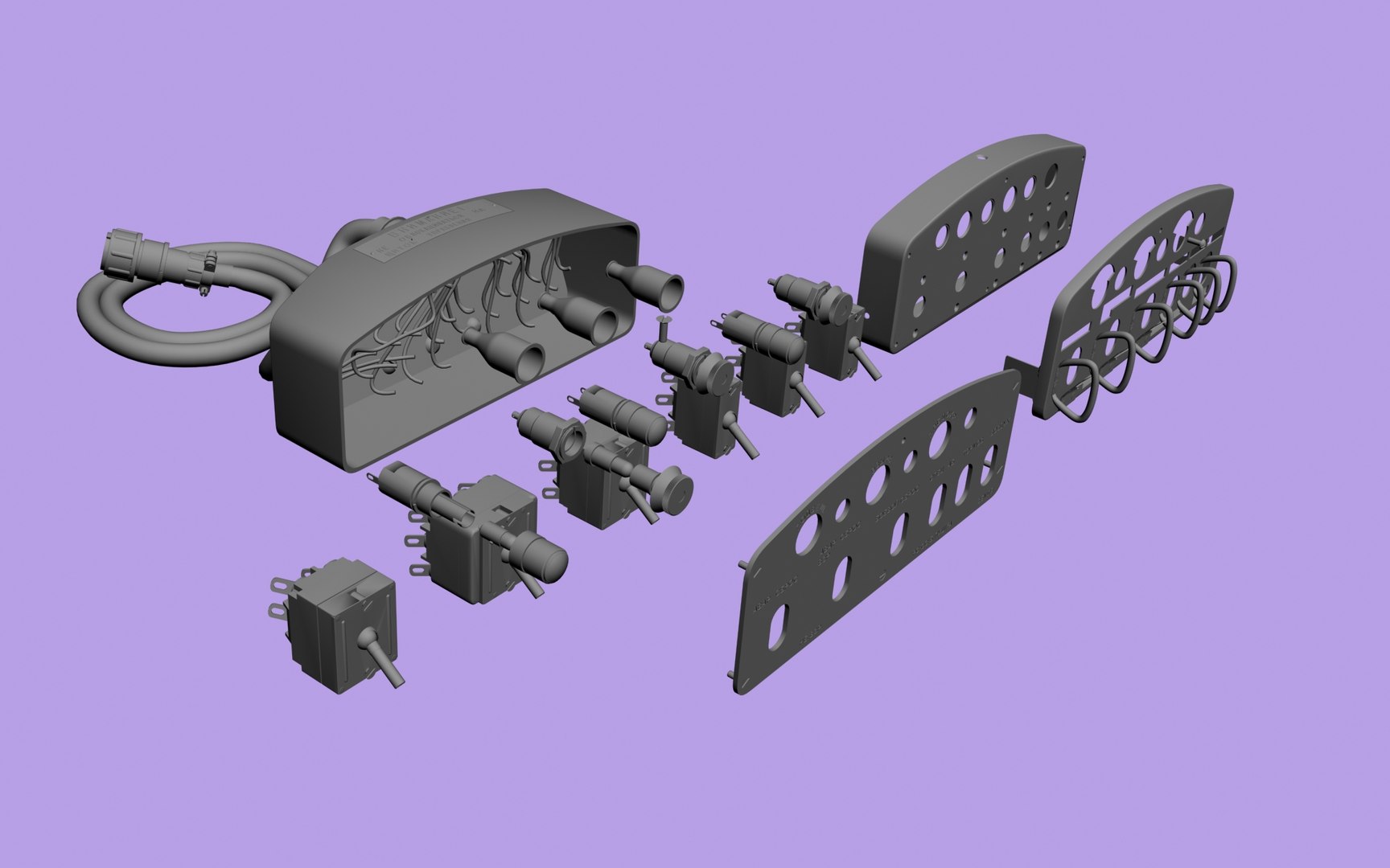 3D Nuclear Bomb Control Console - TurboSquid 1226918