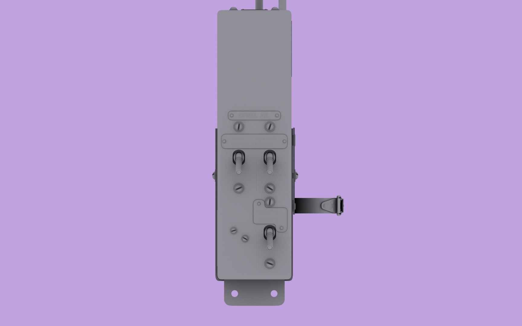 3D Nuclear Bomb Control Console - TurboSquid 1226918