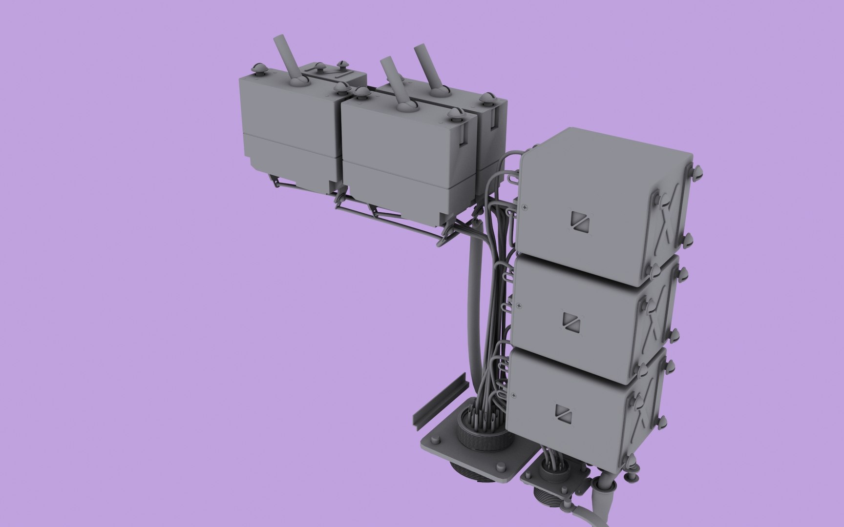 3D Nuclear Bomb Control Console - TurboSquid 1226918