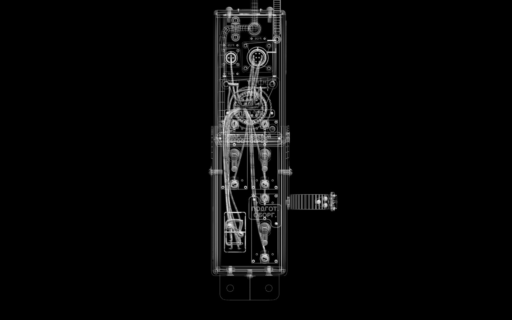 3D Nuclear Bomb Control Console - TurboSquid 1226918