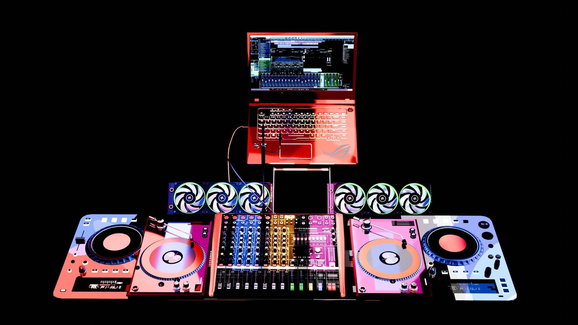 3D Model Dj Mixer - TurboSquid 2270987