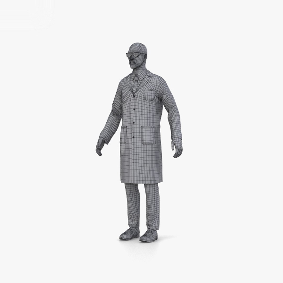 Scientist 3D model - TurboSquid 1500192