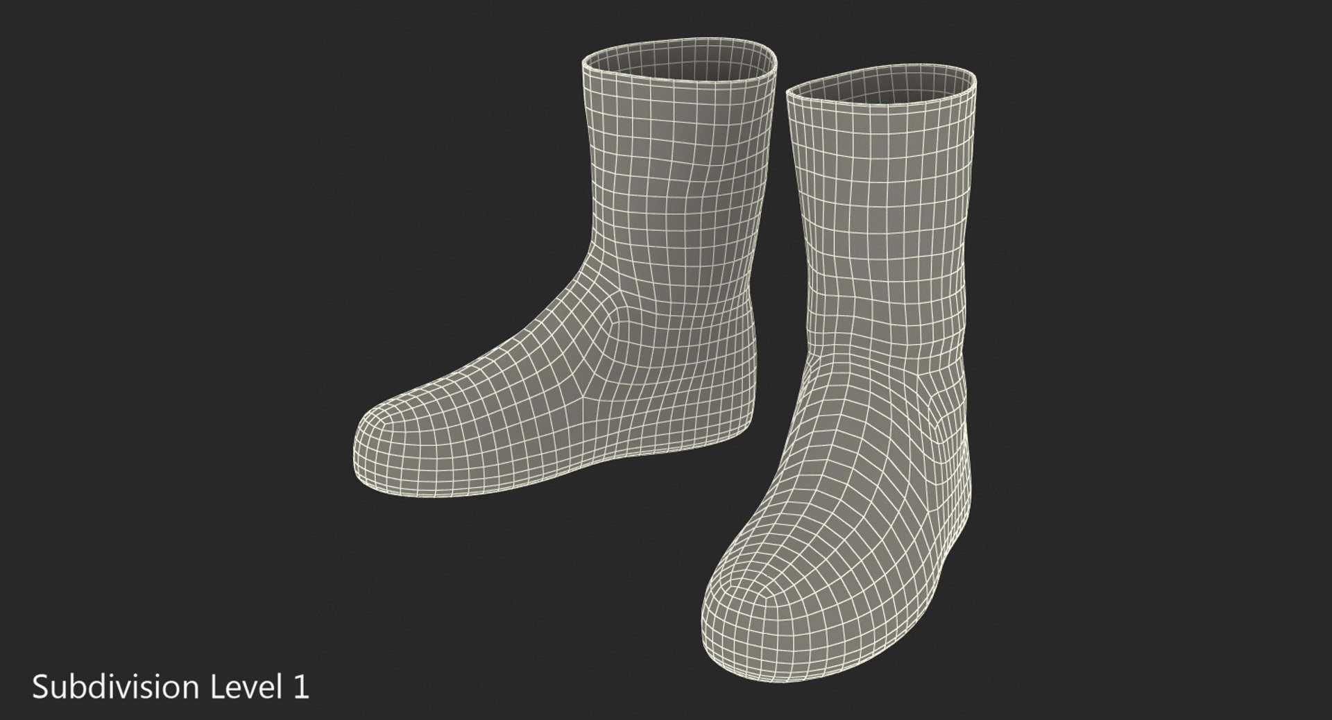3D model rubber safety boots - TurboSquid 1402553