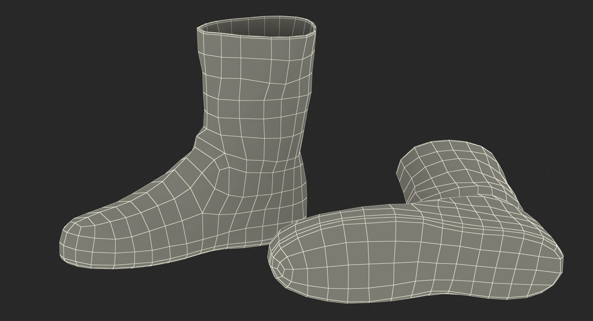 3D model rubber safety boots - TurboSquid 1402553