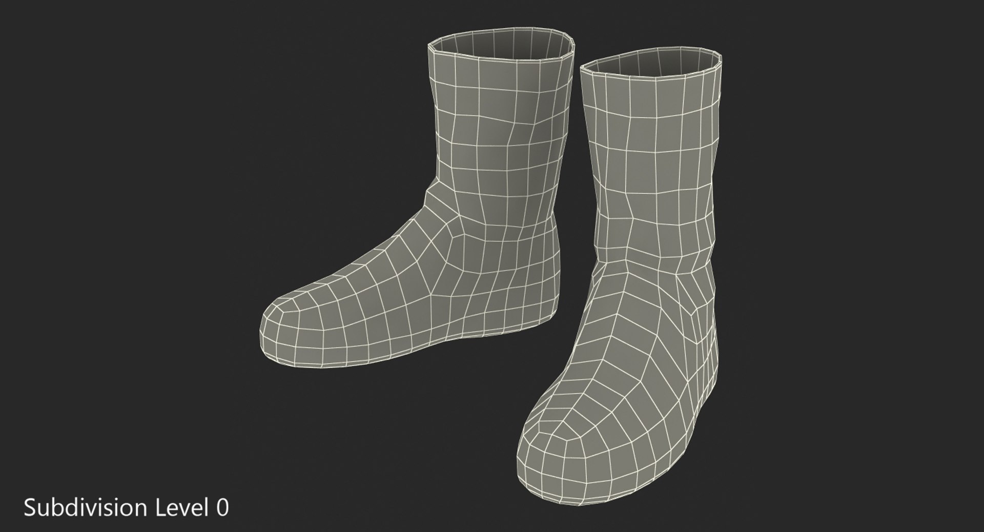 3D model rubber safety boots - TurboSquid 1402553