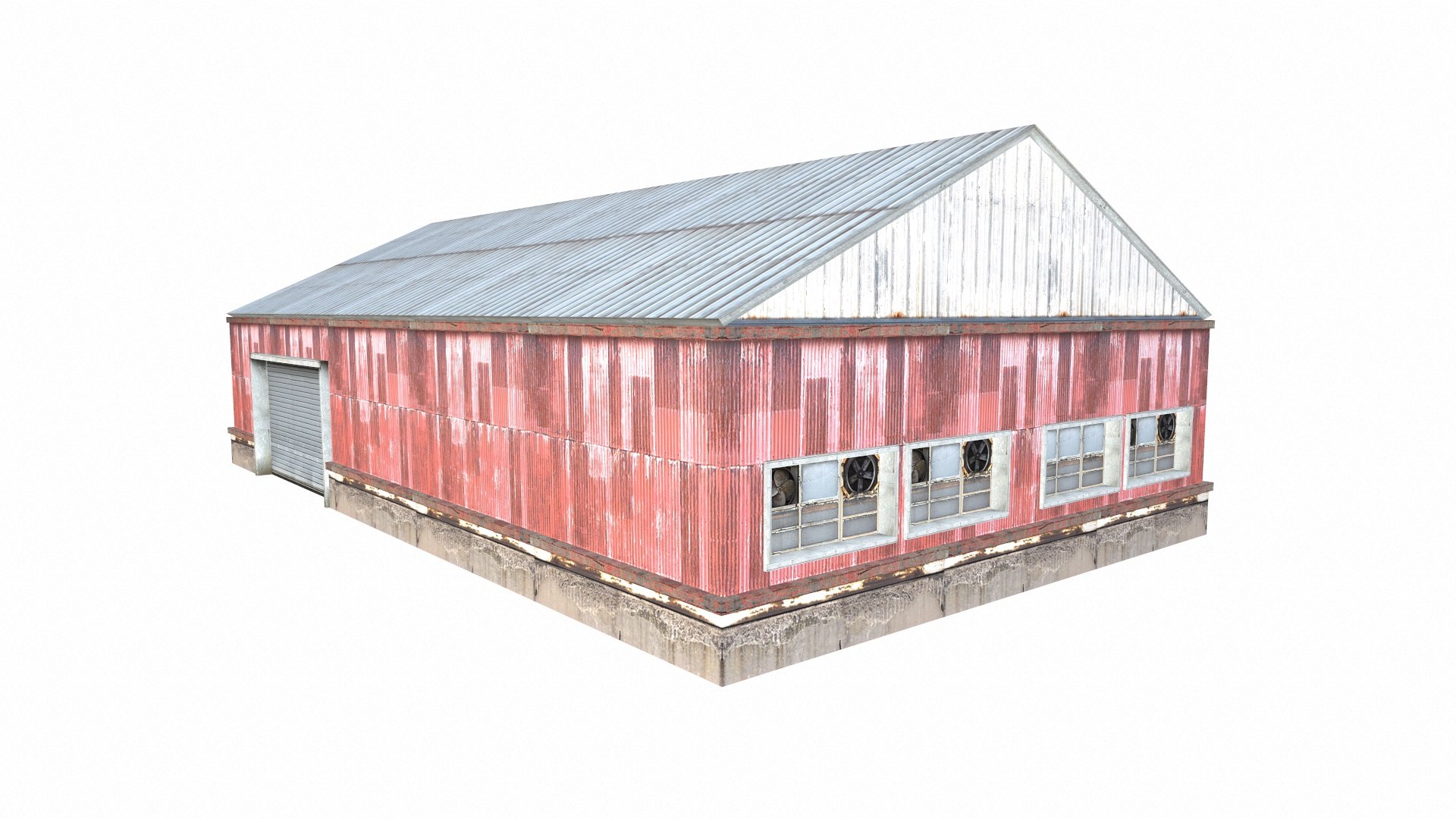 3D Industrial Warehouse - TurboSquid 2340749