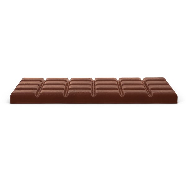 chocolate bar 2 3d model