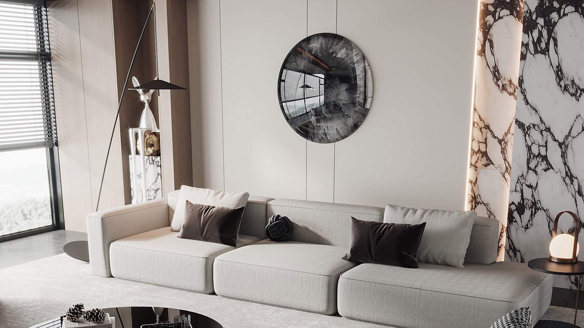 Modern living room model - TurboSquid 2102011