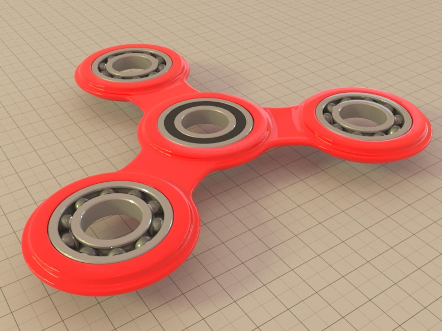 3D Fidget Spinner - TurboSquid 1173227