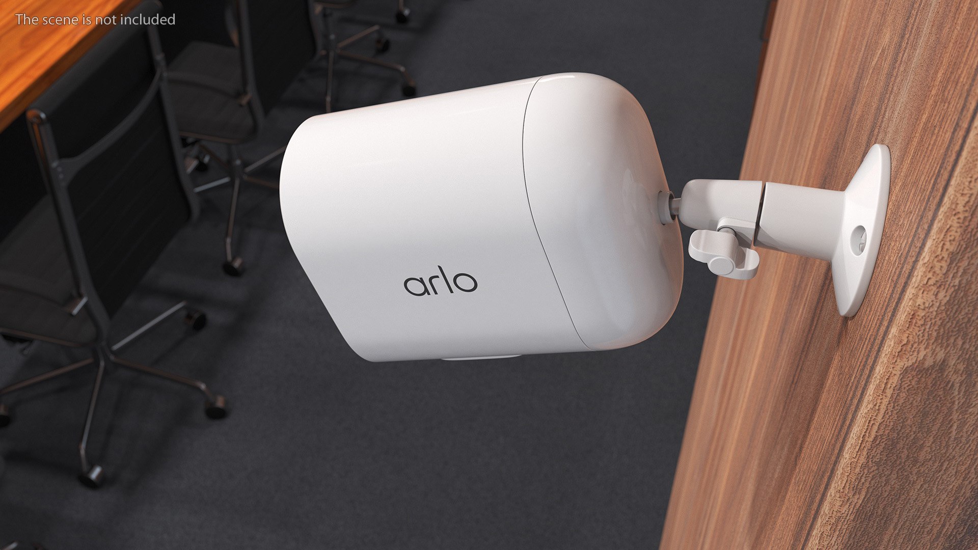 3D Arlo Essential Spotlight WiFi Security Camera White - TurboSquid 2148985